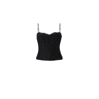 Pinko Pinko, Femme, Tops, Noir, Taille: 36 FR Atemoya Bustier