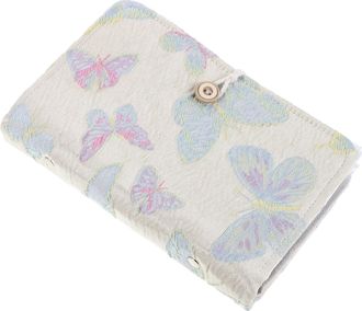 Pretyzoom IWOWHERO Stricknadel Organizer mit Abnehmbaren F&auml;chern Stoff Etui f&uuml;r Rundstricknadeln und H&auml;kelnadeln Kompakte Aufbewahrungstasche f&uuml;r N&auml;hzubeh&ouml;r Tra