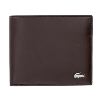 Lacoste Portefeuille moyen en cuir FG - Homme - Accessoires - Brun - Taille: ONE Size