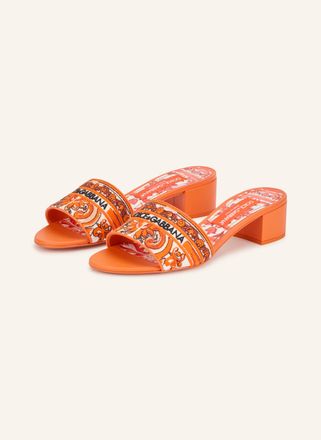 Dolce & Gabbana Mules orange