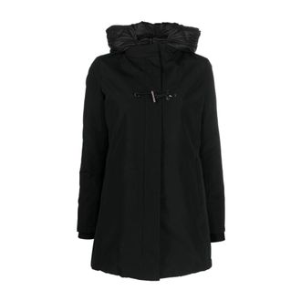 Fay Schwarzer Parka - - Coats - Damen - Schwarzk - XS