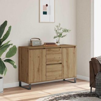vidaXL Buffet ch&ecirc;ne artisanal 104x35x70 cm bois ding&eacute;nierie Vidaxl