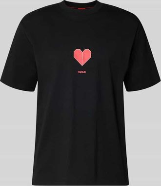 HUGO BOSS Regular Fit T-Shirt aus reiner Baumwolle Modell DALENTIN