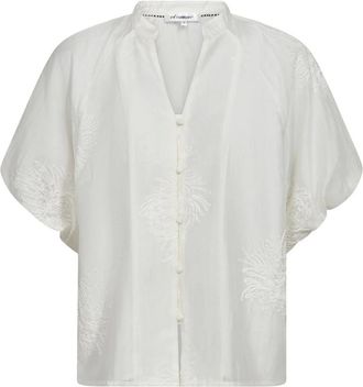 Co'Couture Femme, Blouses et Chemises, Blanc, Taille: 42 FR Blouses