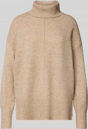 Pieces Regular Fit Rollkragenpullover mit Wollanteil Modell MALOU