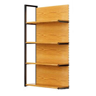 Generic Kellerregal Metall Kaltgewalzter Stahl Supermarkt Regalb&ouml;den In Holzoptik H&ouml;henverstellbare Regalb&ouml;den Flexible Montage Unbegrenzt Erweiterbar Werkzeu