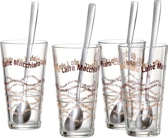 Ritzenhoff & Breker Latte Macchiato Gl&auml;ser-Set Sana | 8-teilig | 370 ml