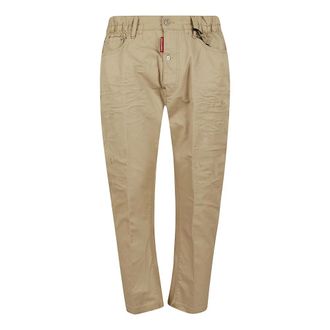 Dsquared2 Distressed Hosen - - Trousers - Herren - Beige - 2XL