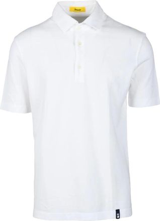 Drumohr Homme, Tops, Blanc, Taille: M Polo