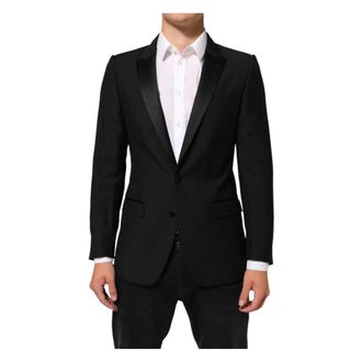Dolce & Gabbana Homme, Costumes, Noir, Taille: S Martini Blazer