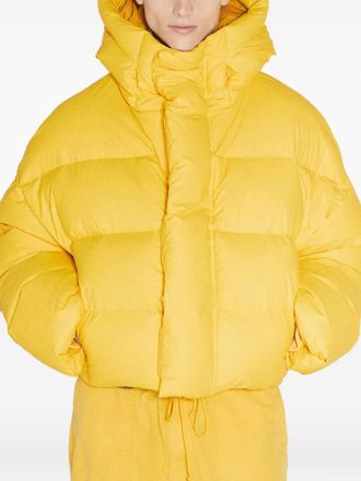 Entire studios doudoune à capuche - Jaune