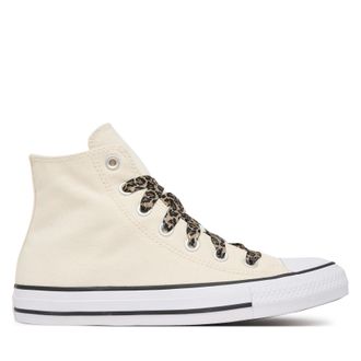 Converse Sneakers aus Stoff Converse Chuck Taylor All Star Leopard Laces A19179C Creme