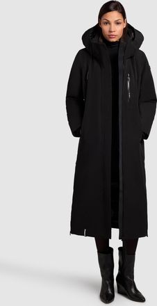 Khujo Wintermantel KHUJO LOFI2, Damen, Gr. XS, schwarz, 100% Polyester, unifarben, regular fit, eingesetzt elastischer Bund, M&auml;ntel Wintermantel, Topseller