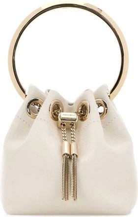 Jimmy Choo London Femme, Sacs, Blanc, Taille: ONE Size Micro Bon Bon Mini Bag