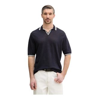 Paul & Shark Polohemd mit offenem Kragen - - Knitwear - Herren - Blau - L