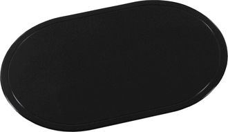 KESPER 77680 Platzset, Vinyl (PVC), Maße: 44 x 28.5 x 0.15 cm, schwarz