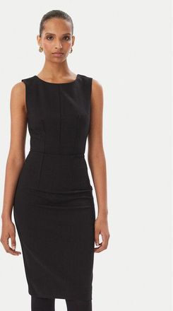 Guess Coctailkleid G6BK38 K7352 Schwarz Slim Fit