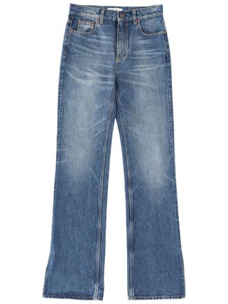 Chlo&eacute; Cotton Denim Jeans - Blue