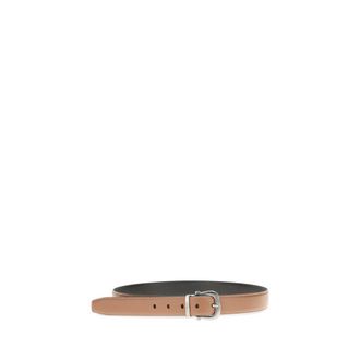 Ferragamo Mens Brown Calf Leather Bos Taurus Regular Belt