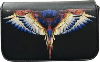 Marcelo Burlon Femme, Sacs, Noir, Taille: ONE Size Shoulder Bag