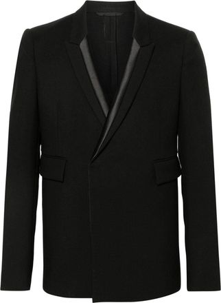 SAPIO Blazer aus Wolle - Schwarz
