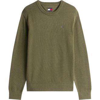 Tommy Jeans TJM Slim Ess Sweater - - Knitwear - Herren - Gr&uuml;n - M