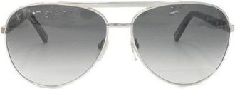 Louis Vuitton Lunettes de soleil aviateur Attitude Pre-owned - Femme - Pre-owned - Gris - Taille: ONE Size
