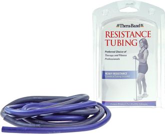 Theraband TheraBand Tubings 1,50m | Trainingsbänder für Therapie & Fitness | Tubes Fitnessbänder Set | Widerstandsbänder Krafttraining | Home Workout Resistance