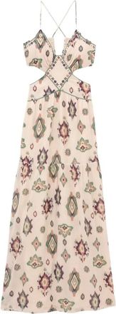 BA&SH Femme, Robes, Beige, Taille: 40 FR Omelia Dress