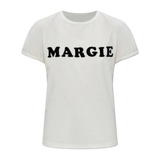 Maison Margiela Femme, Tops, Blanc, Taille: 38 FR Margie T-Shirt