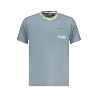 Napapijri Kurz&auml;rmeliges T-Shirt - - Tops - Herren - Blau - S