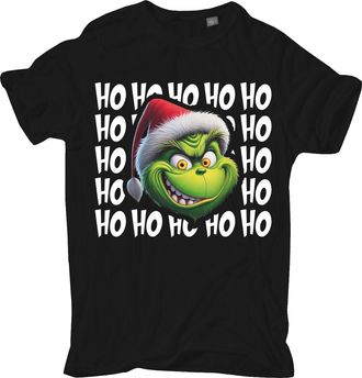 Spass Kostet Herren Jungen Tshirt B&ouml;ser Anti Weihnachten lustige Motive spr&uuml;che ho ho