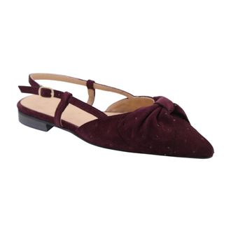 Babouche Lifestyle Slingback - - Shoes - Damen - Rot - 37 EU