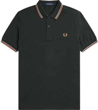 Fred Perry Herren, Oberteile, Gr&uuml;n, SGr&ouml;&szlig;e