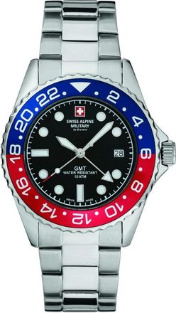 Swiss Alpine Military GMT Analog Quarz 7052.1131 - - Accessories - Herren - Grau - ONE SIZE
