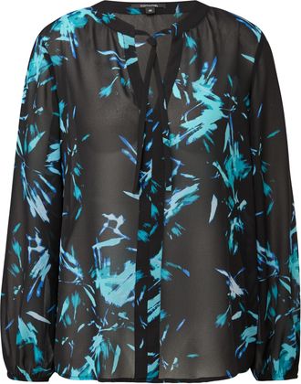 Comma Tunika Bluse aus Chiffon, 99b4, 46