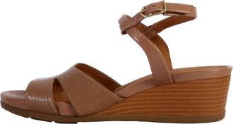 Geox Damen D MARYKARMEN A Wedge Sandal, DK Skin, 37 EU