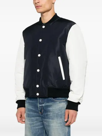 Givenchy Colorblock Bomber Jacket - Black