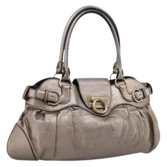 Ferragamo Sac &agrave; main Pre-owned - Femme - Pre-owned - Jaune - Taille: ONE Size