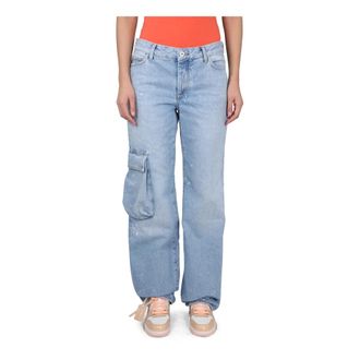 Off-white Toybox Painted Pocket Pant - - Jeans - Damen - Blau - W27