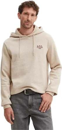 A.P.C. A.p.c., Homme, Sweatshirts et sweats &agrave; capuche, Beige, Taille: XL SweaT-shirts &agrave; capuche