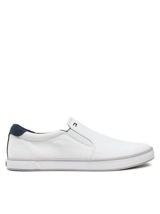 Tommy Hilfiger Sneakers aus Stoff Harlow 2D FM0FM00597 Wei&szlig;