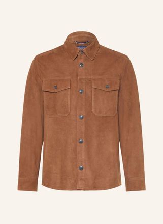 Tommy Hilfiger Overjacket Aus Leder braun