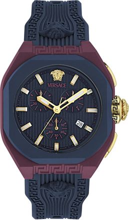 Versace Uhren - Quarz Chronograph Uhr V-Legend Chr(Wc-9L) - Gr. unisize - in Marineblau - f&uuml;r Damen