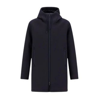 Herno Parka lang aus 3-Lagen-Scuba - - Coats - Herren - Blau - 3XL