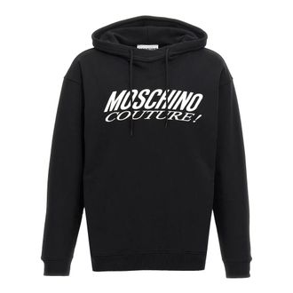 Moschino Logo-Print-Hoodie - - Sweatshirts & Hoodies - Herren - Schwarzk - M