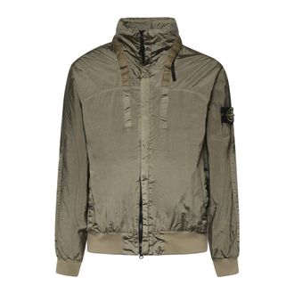 Stone Island Homme, Vestes, Vert, Taille: XL Light Vestes