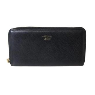 Gucci Portefeuille long (&agrave; deux volets) Pre-owned - Femme - Pre-owned - Noir - Taille: ONE Size