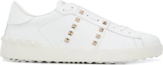 Valentino Garavani Low-Top Sneaker - White Sneakers With Studded Detailing And Comforta - Gr. 40,5 (EU) - in Wei&szlig; - f&uuml;r Damen