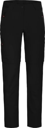 Bergson VIDAA Comfort Zipp-Off | Damen Wanderhose, leicht, strapazierfähig, Black [900], 42 - Damen